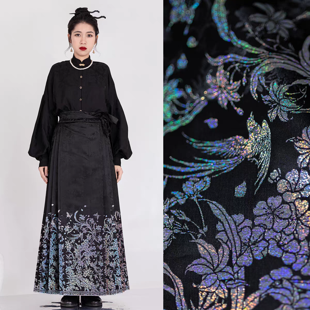 Where to Wholesale Hanfu Fabrics for Mamian Skirts? Jacquard & Brocade ...